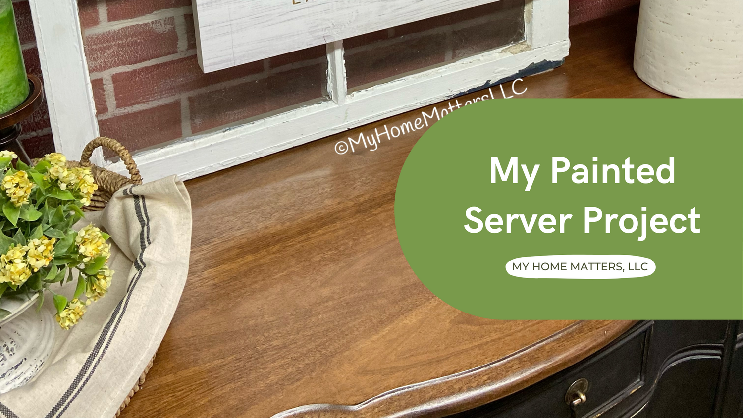 My Painted Server – My Home Matters